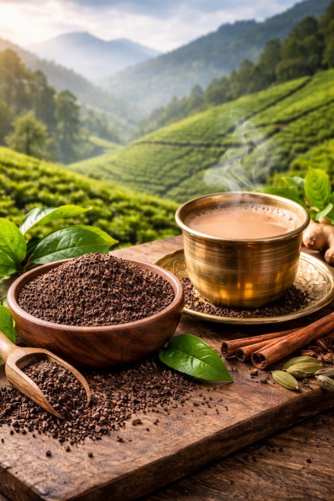 Kerala Naturals Munnar Premium CTC Tea – Strong Munnar Chai