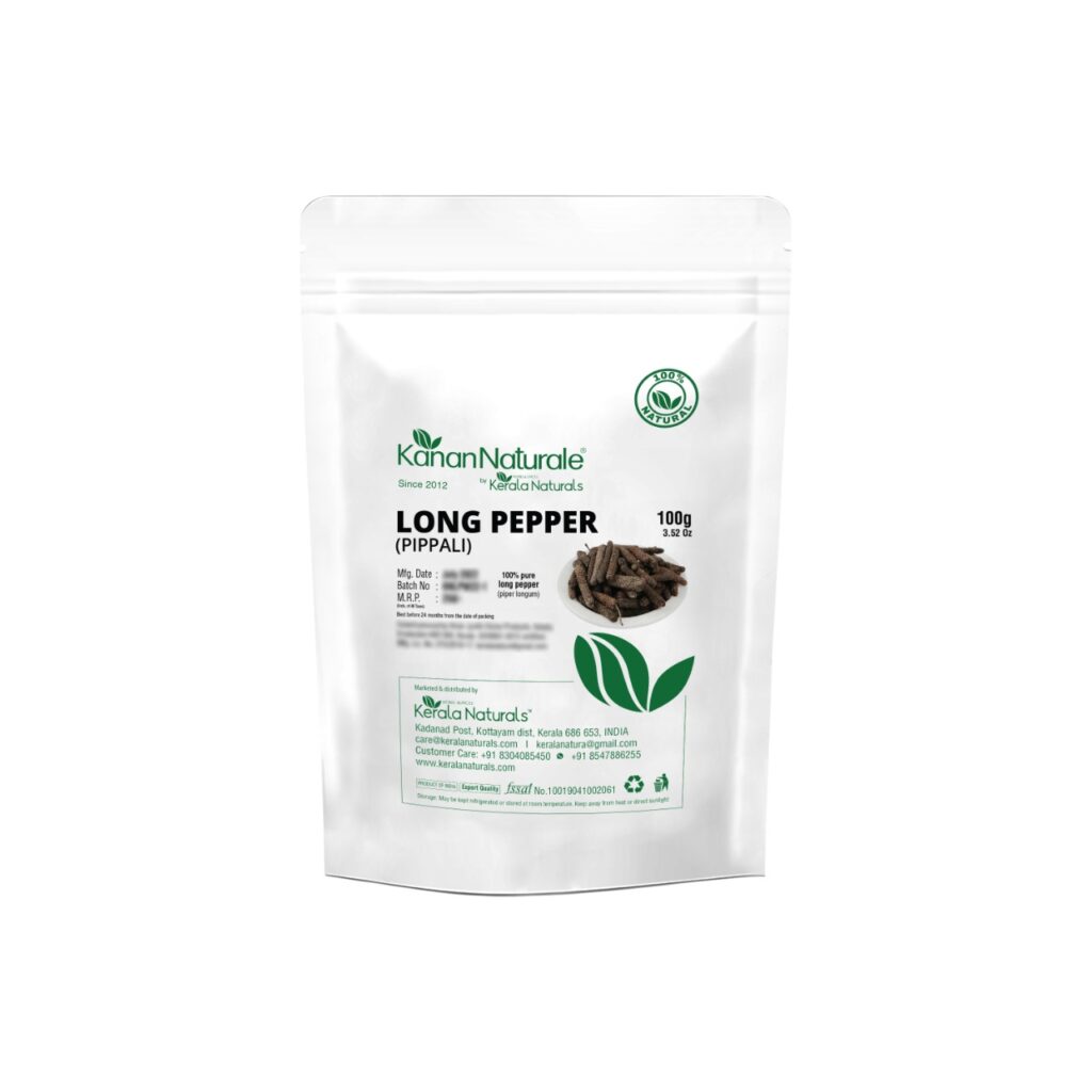Best Quality Long Pepper (Pippali) - 100 gm - Kerala Naturals