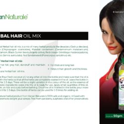 Herbal Hair oil mix 50 gm - Kerala Naturals
